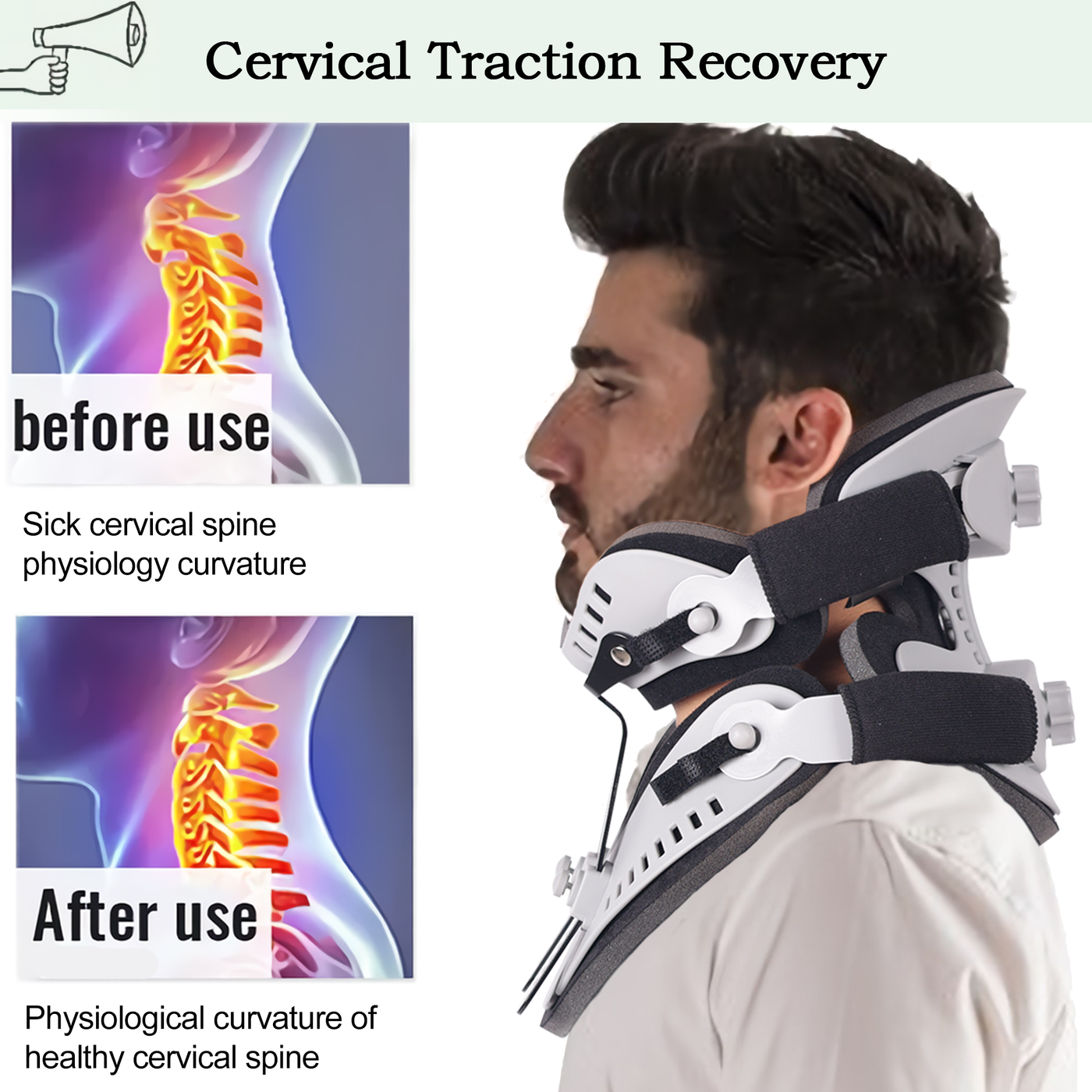 Cervical Collar Neck Brace – Orthomen